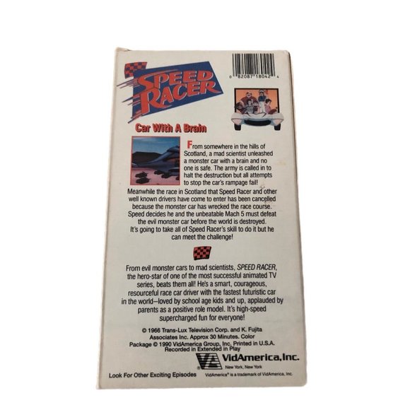 No brand / Not sure | Media | Speed Racer The Car Destroyer Vhs 991 Vidamerica | Poshmark